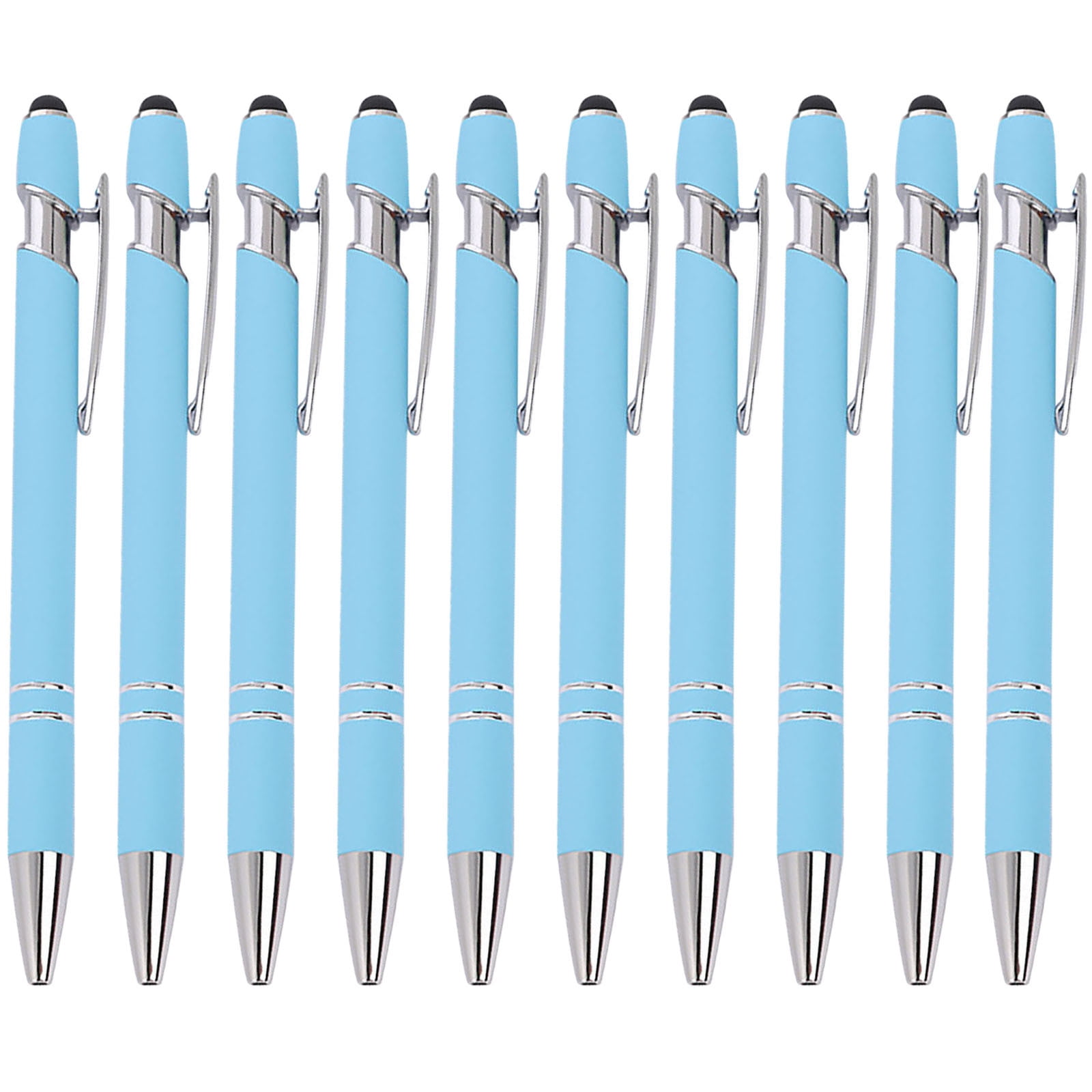 Luckky 10 Pieces Ballpoint Pen with Stylus Tip, 2 in 1 Stylus Stylish ...