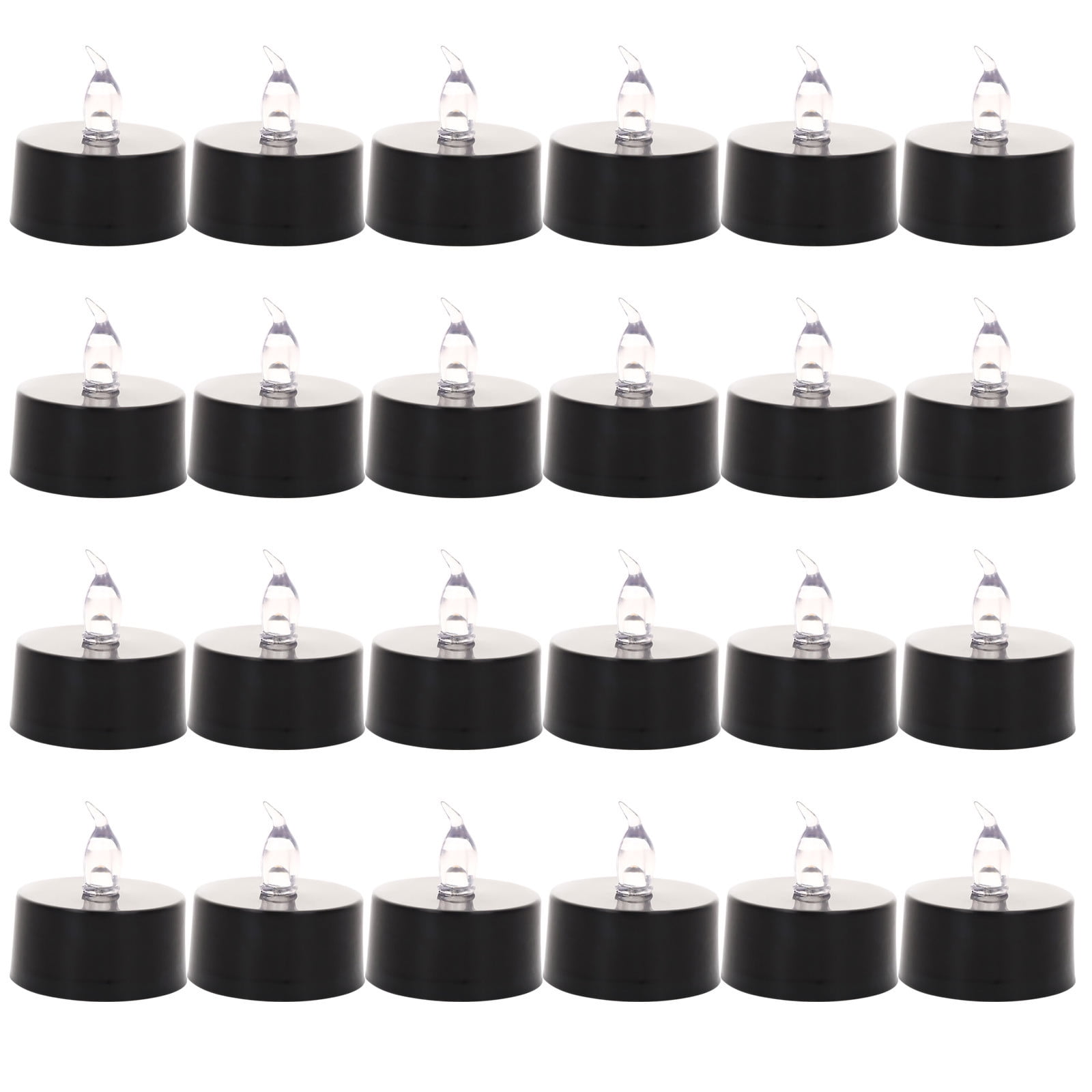 Luckky 24Pcs Flameless Candles, Battery Operated Flickering Light LED ...