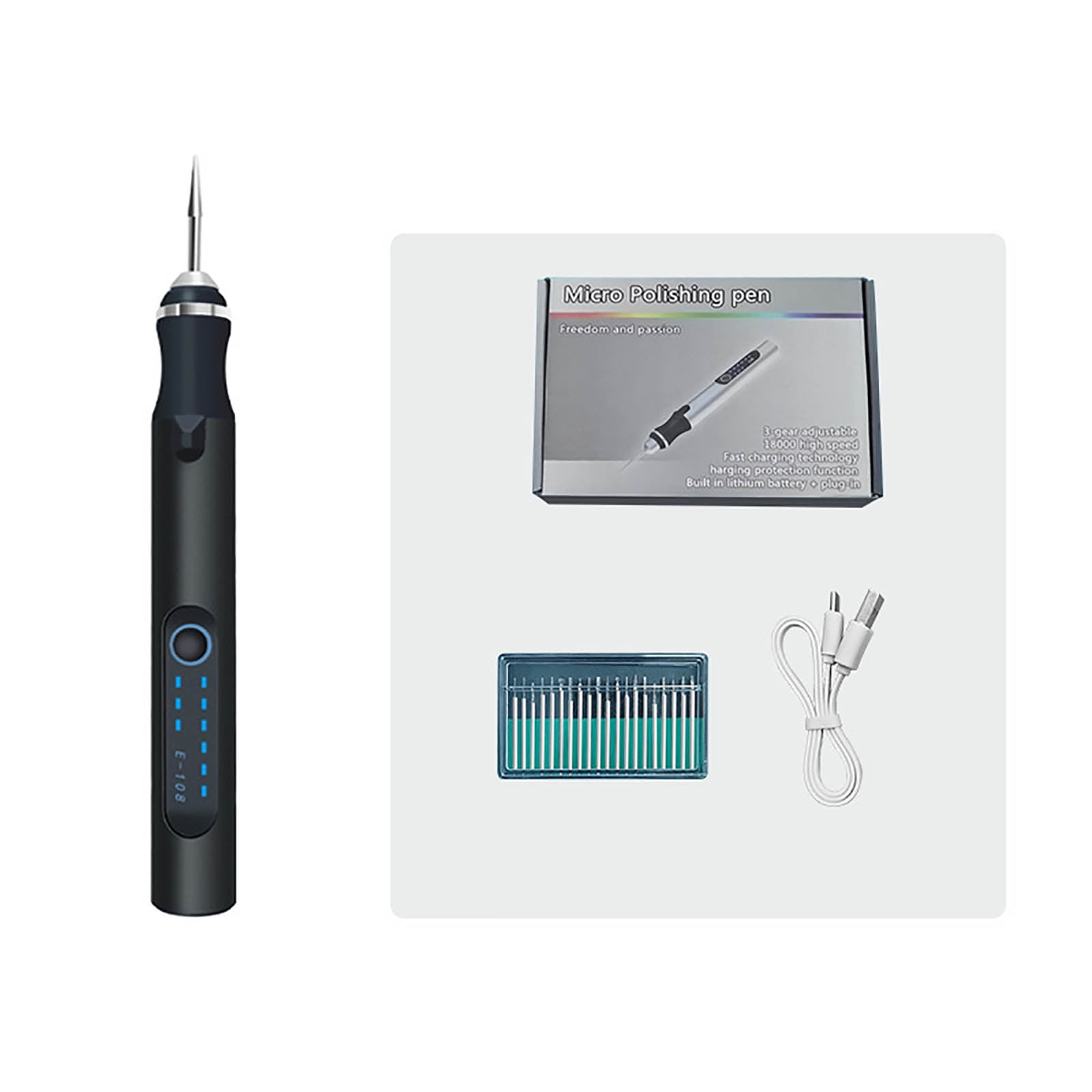 Luckky Customizer Engraving Pen by Resparked Ultimate Cordless Portable ...