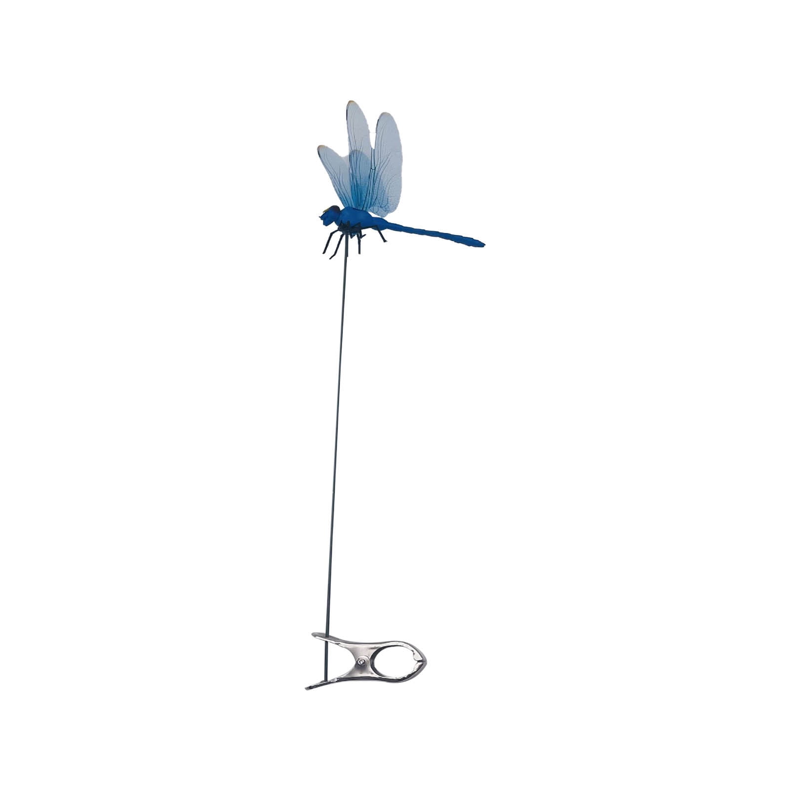 Luckky Fake Dragonfly Clip, Upgrade Dragonfly Garden Decor Fake Dragonfly Garden Stakes, Outdoor ...