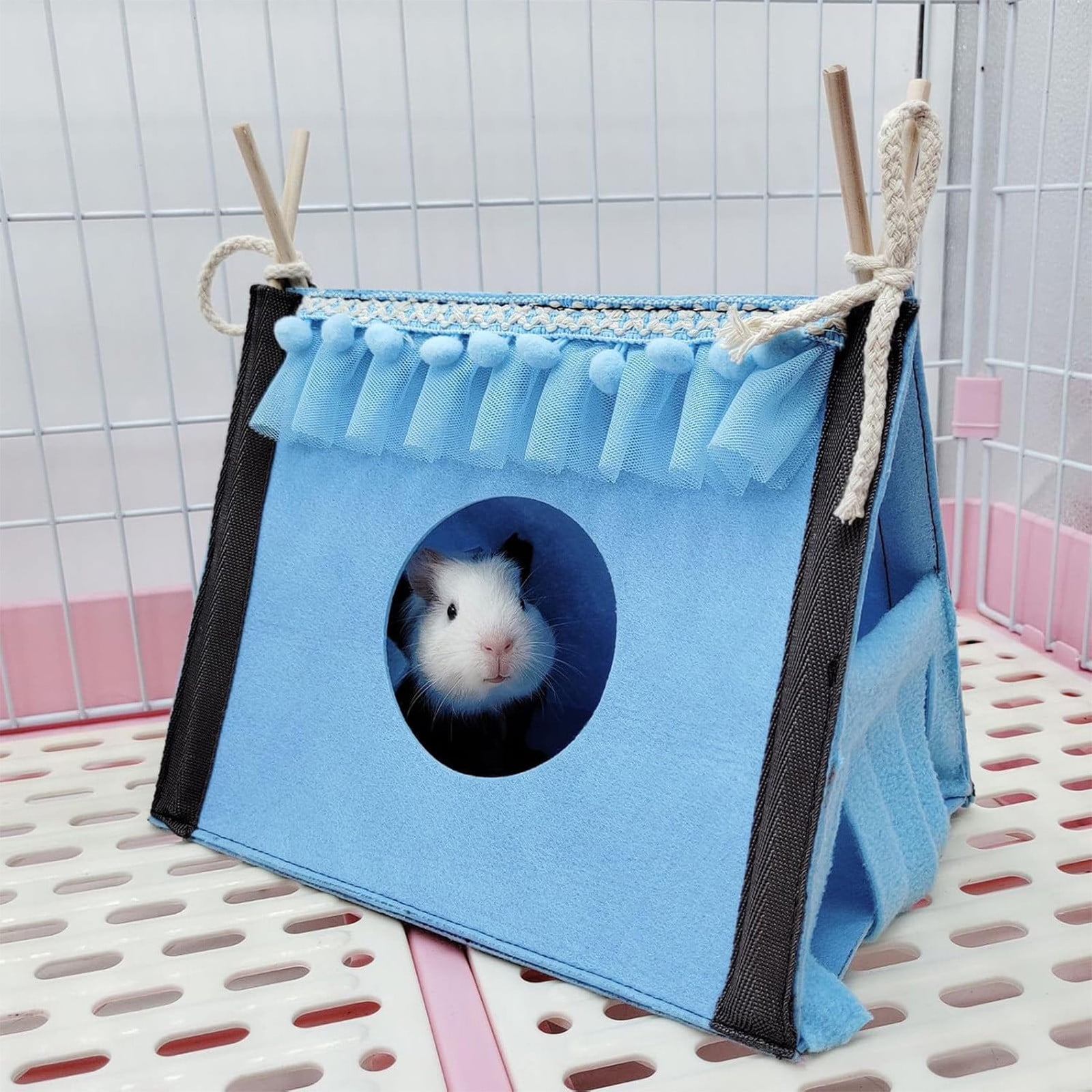 Luckky Hamster Tent - Guinea Pig House Small Animal Hiding Place Small ...