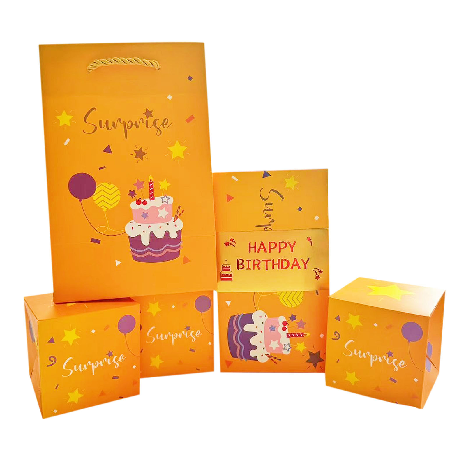 Luckky Surprise Gift Box Explosion for Money, Unique Folding Bouncing ...