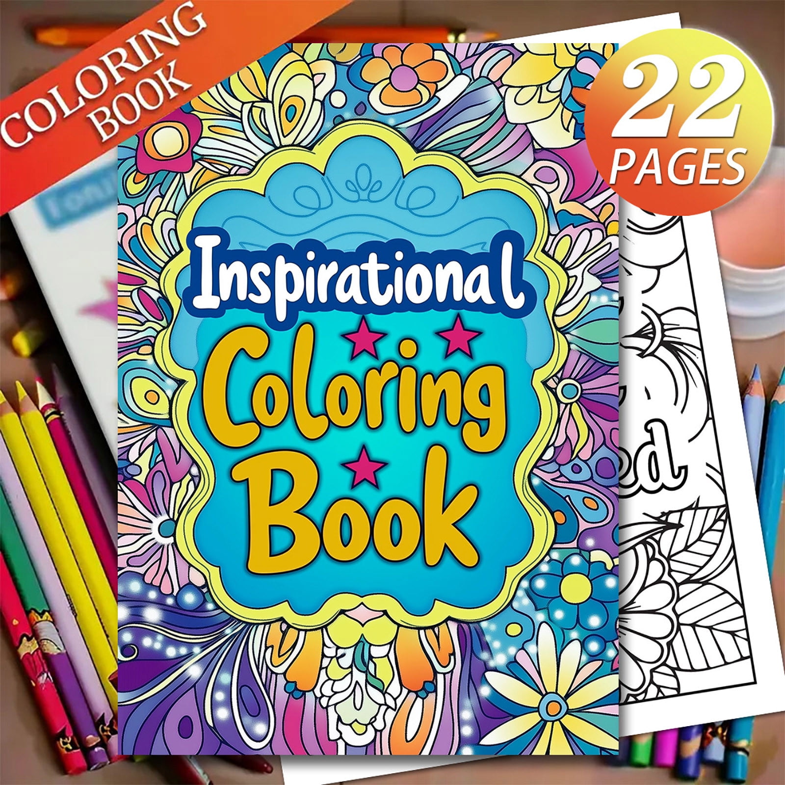 Luckky You are Stronger Than You Think Inspirational Coloring Book for ...