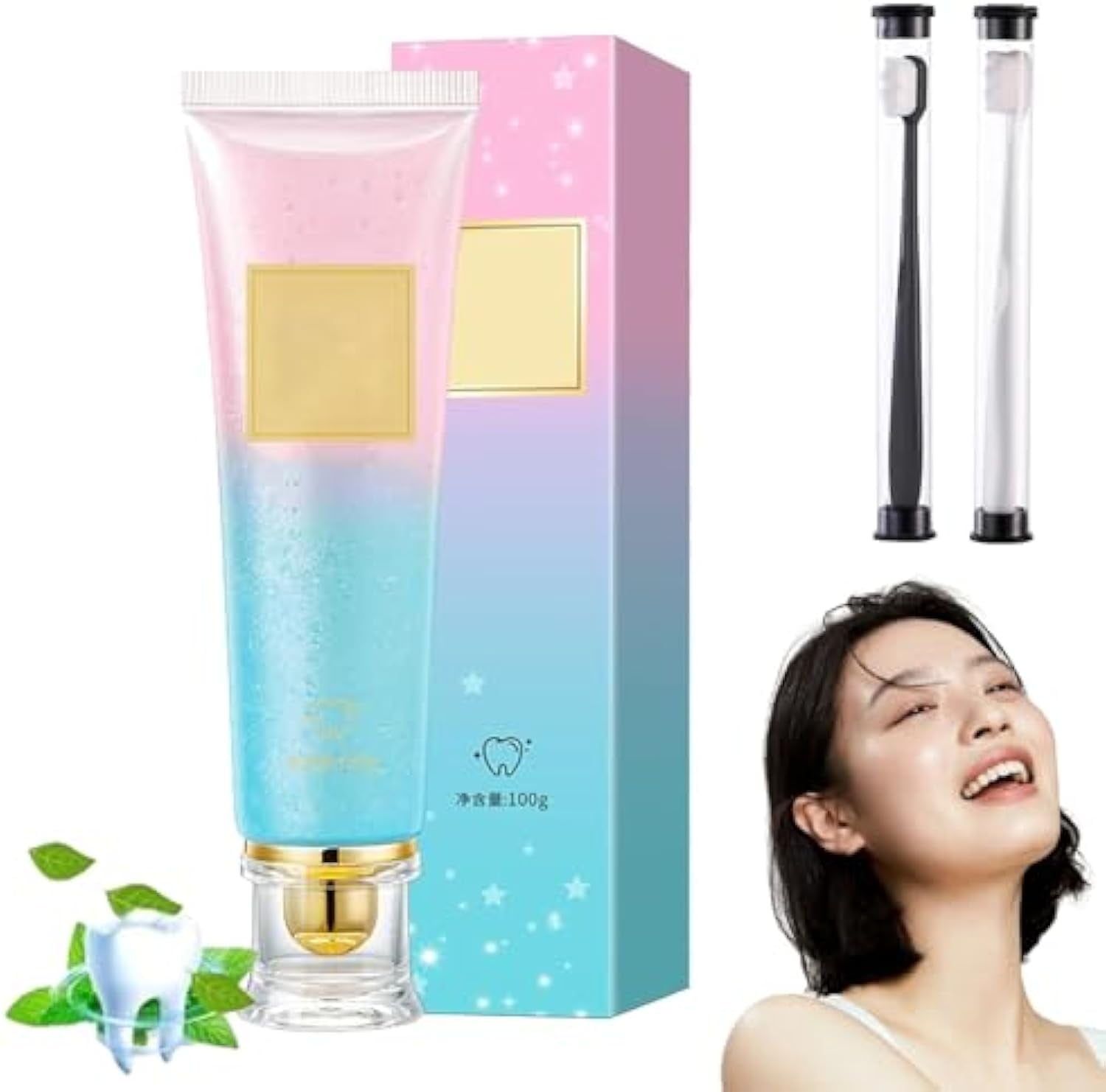 Luckstart Toothpaste, 100g Peachloft Toothpaste, Elovelle Toothpastes ...