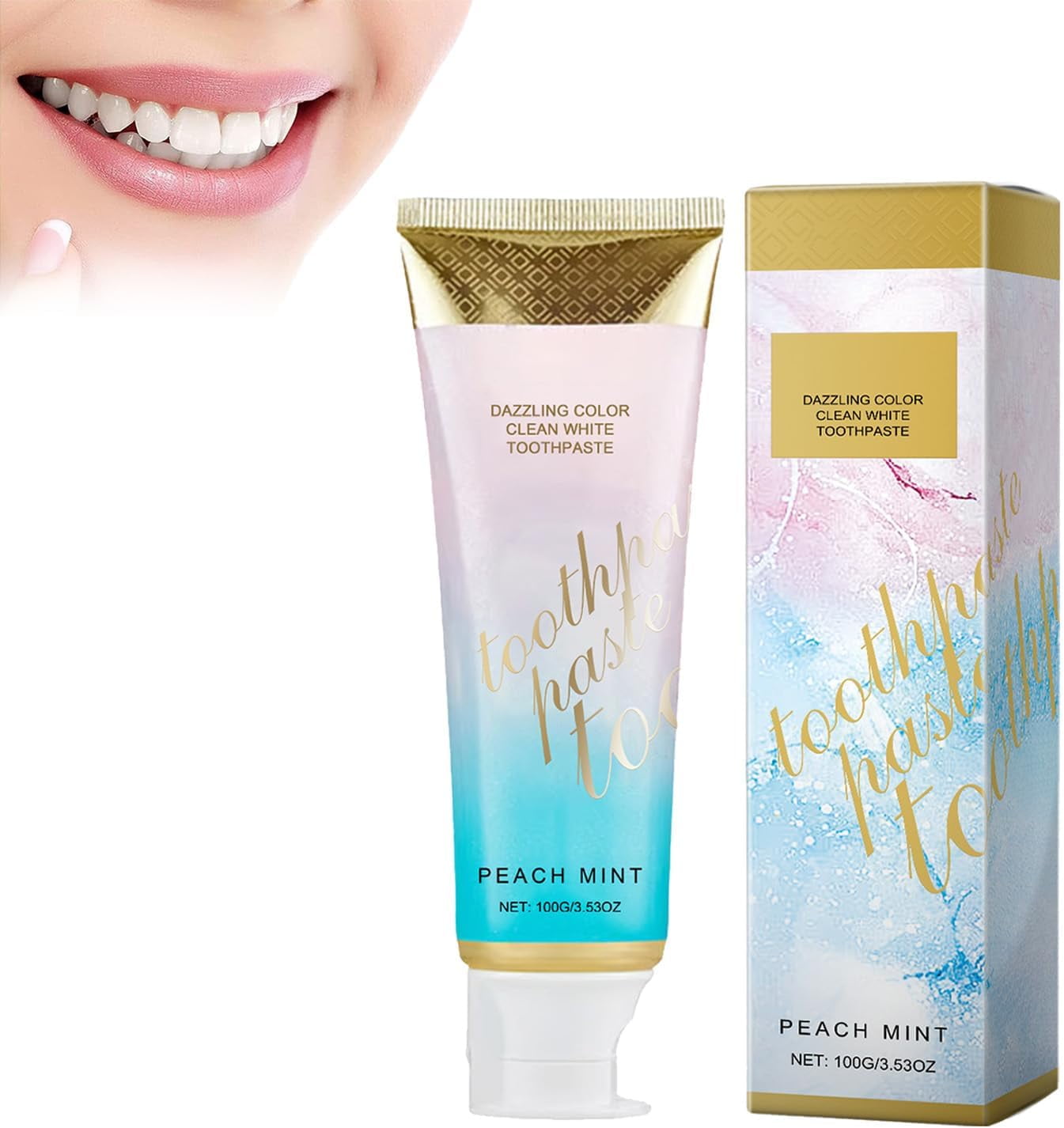 Luckstart Toothpaste, Niacinamide Whitening Toothpastes, Luckstart ...