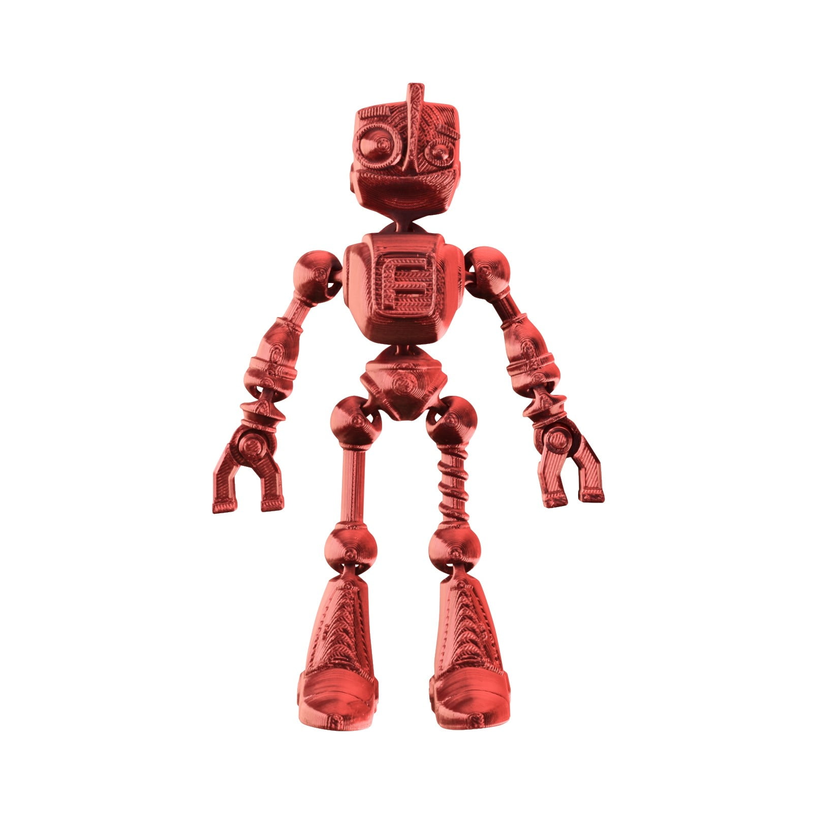 Lucky 13 Action Figure, 3D Printed with 12 Accessories, Decompression ...
