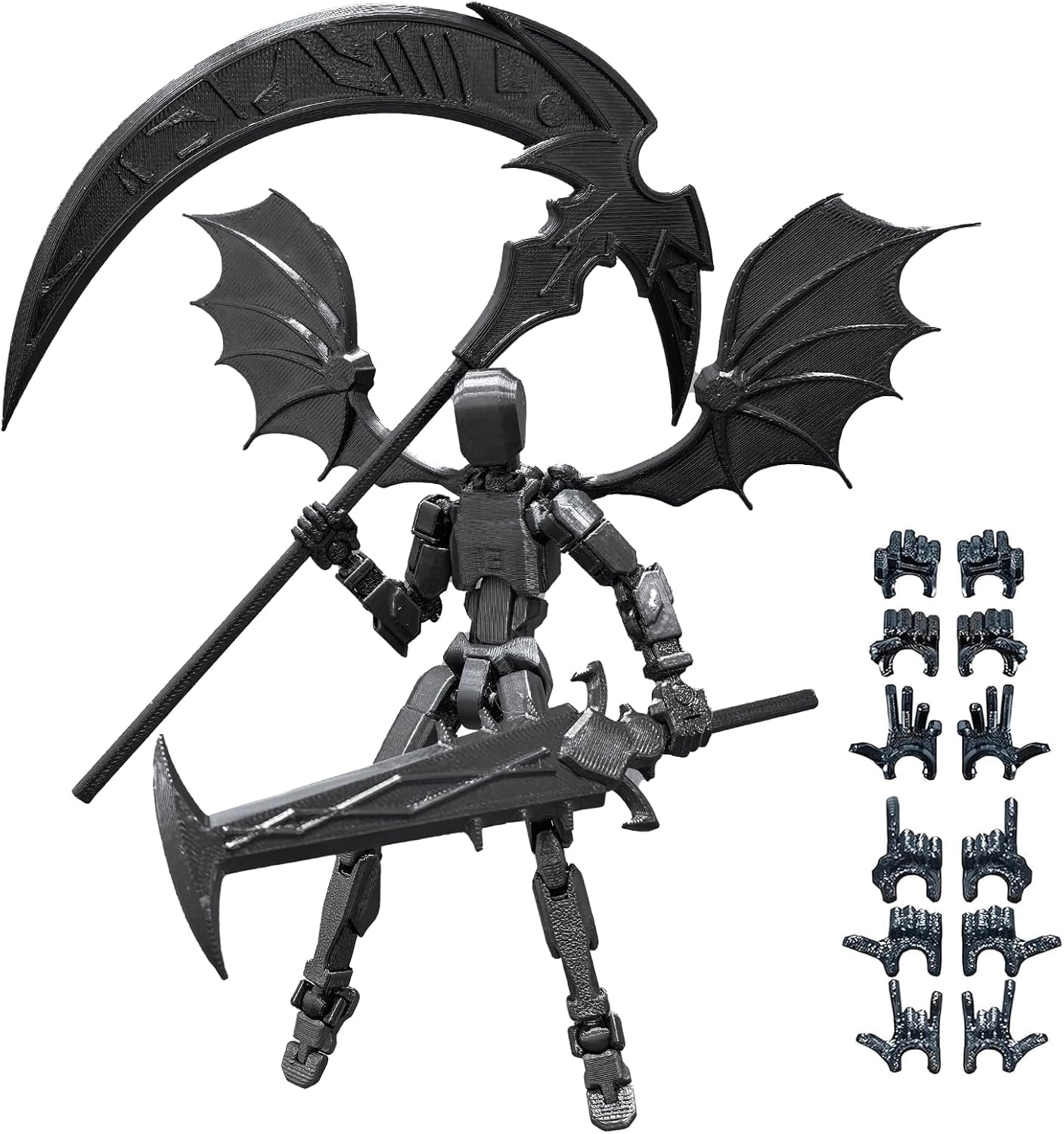 Lucky 13 Action Figure (Assembly Completed) T13 Action Figure Set,3D ...