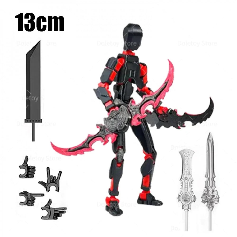Lucky 13 Figure Toys Dummy 3D Printed Multi-Articular Robot Action ...