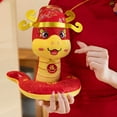 Lucky 2025 God Of Wealth Snake 2025 New Snake Year Doll Luck Snake ...