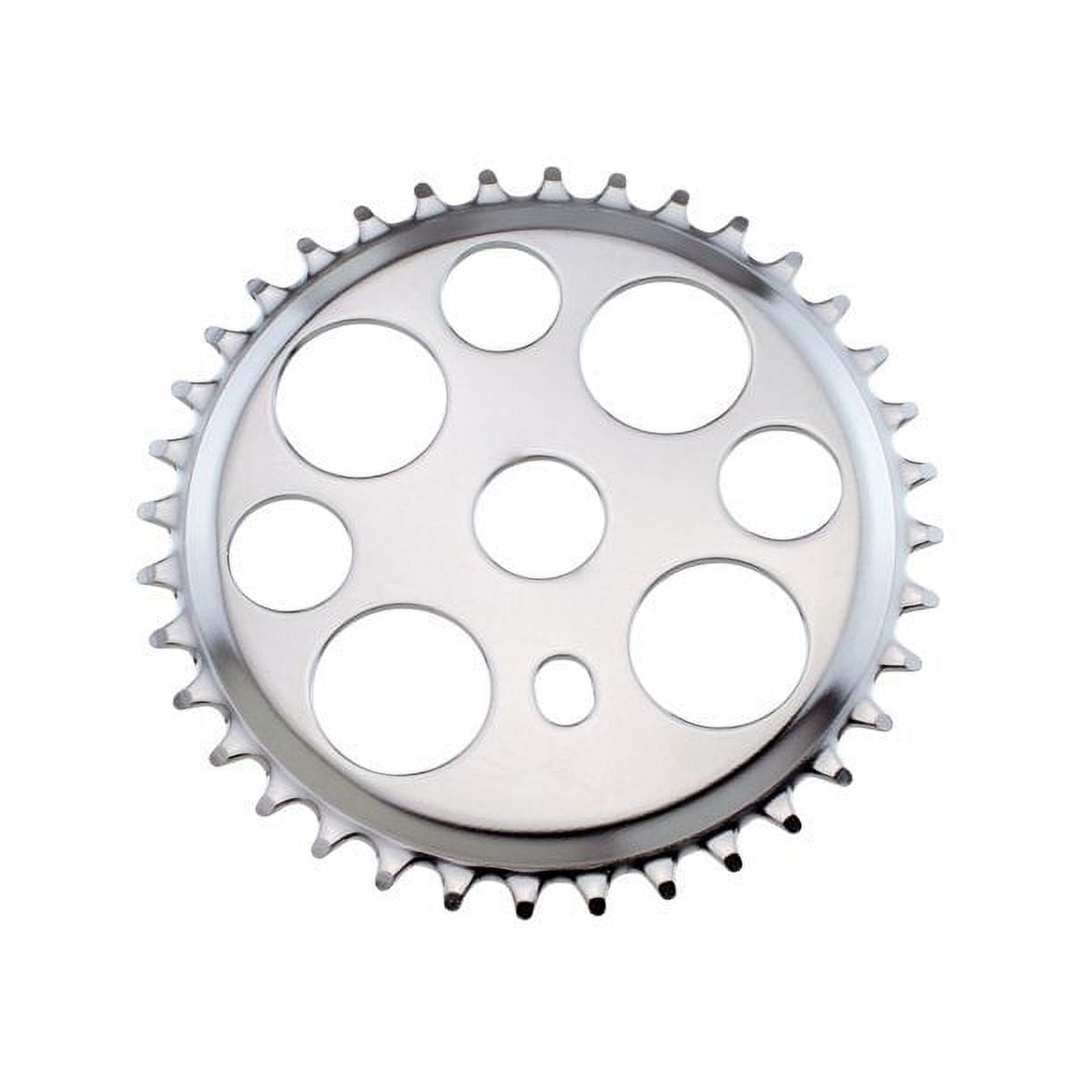 Lucky 7 Sprocket/Chainring, 1/2 X 1/8 (Chrome, 36 Teeth) - Walmart.com