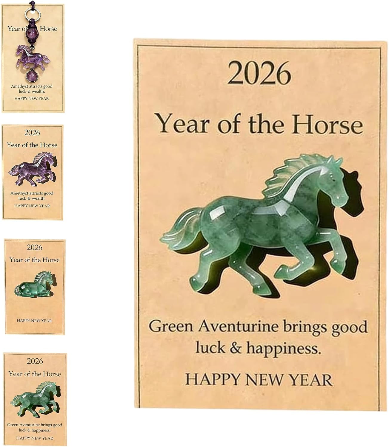 Lucky Amethyst Crystal Horse Keychain — A Symbol of Wisdom & Success 2026, Lucky Crystal Horse ...