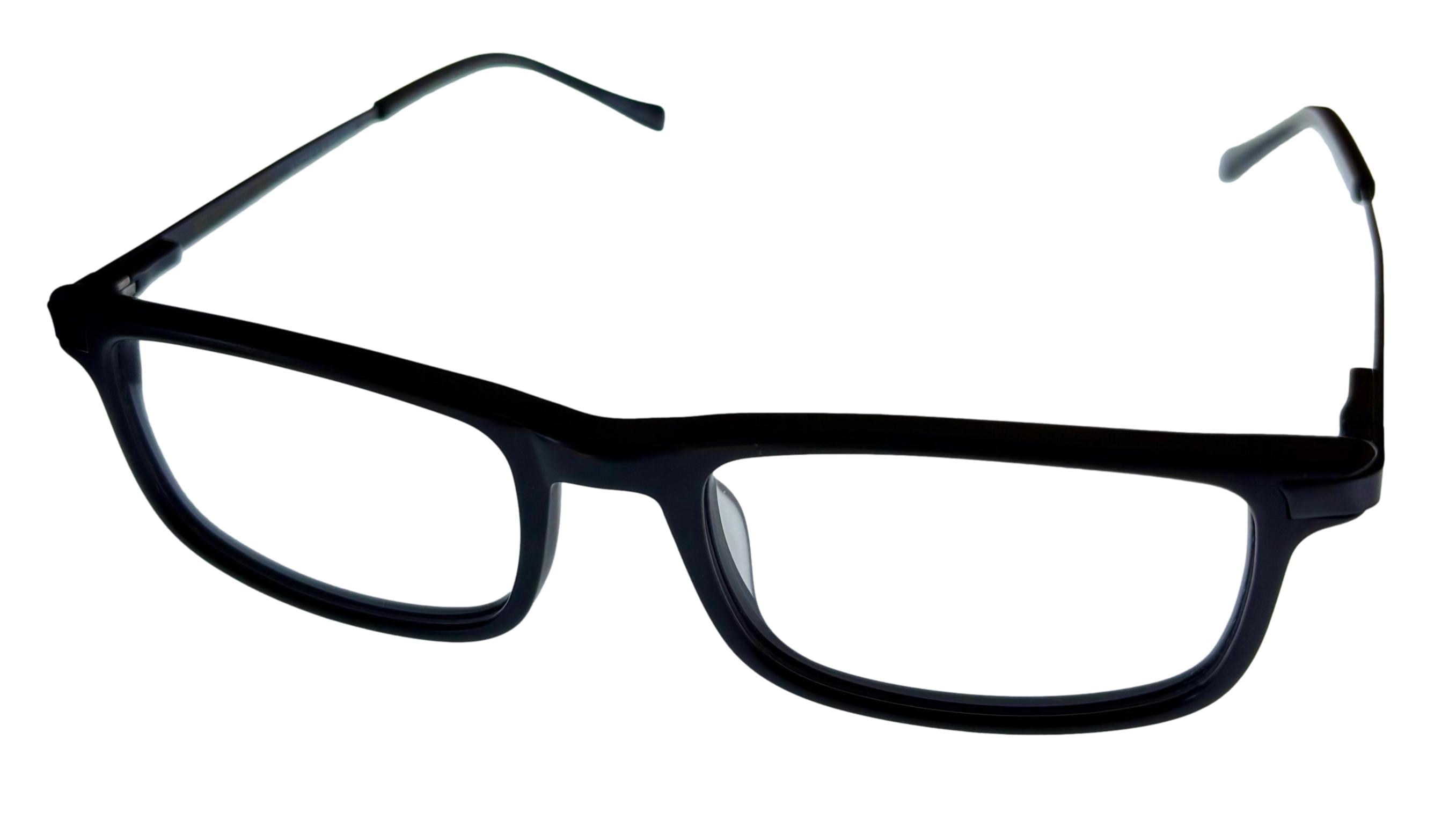 Lucky Big Kids Ophthalmic Matte Black Soft Rectangle Plastic Frame D805 ...