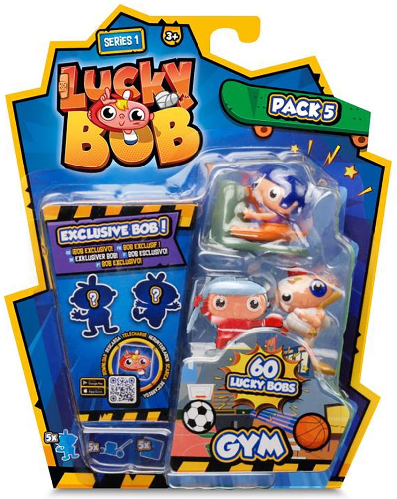 Lucky Bob Mini Figure Series 1 (5-Pack) - Walmart.com