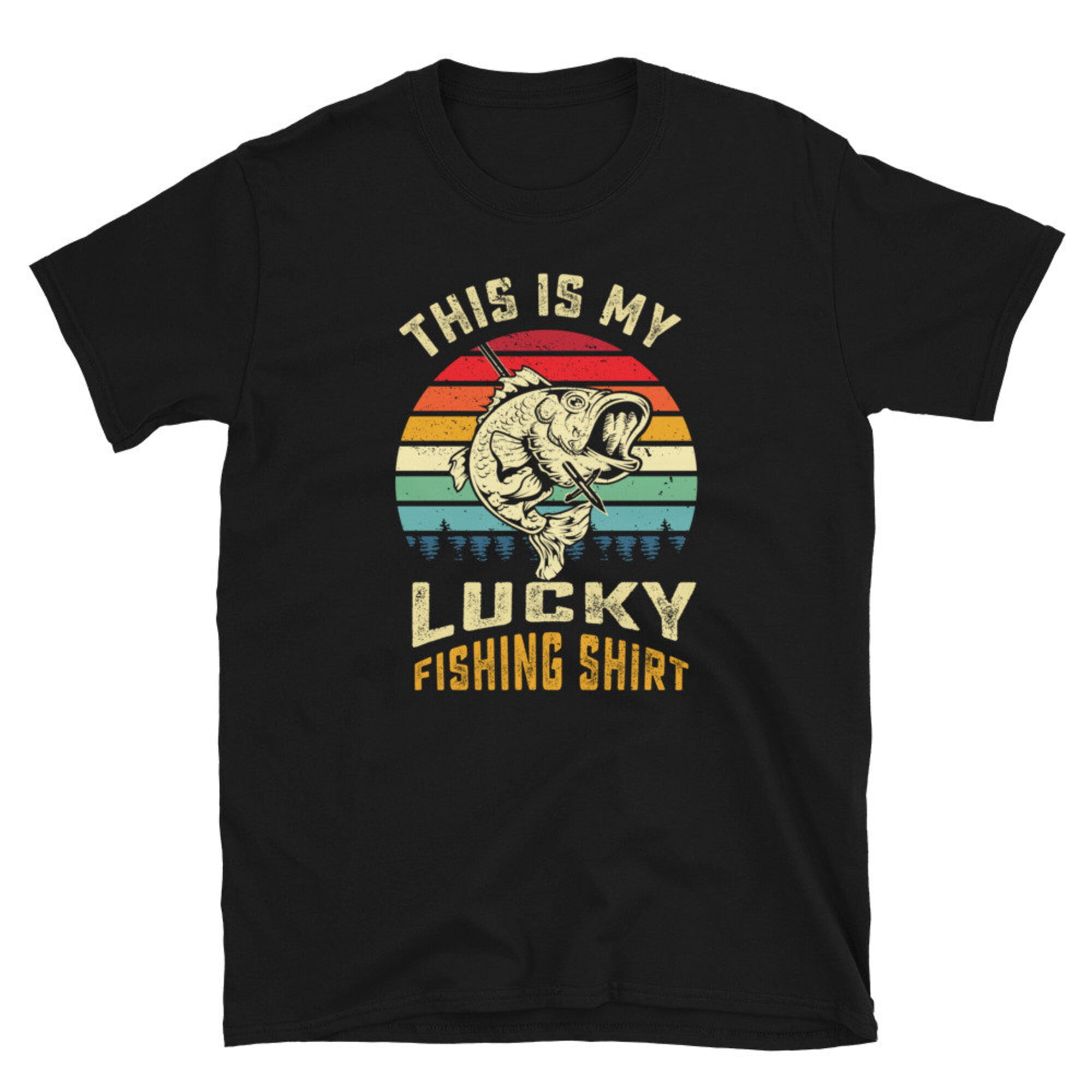 Lucky Bowfishing Shirt Bowfisher Fishing Shirt Cool Fishing TShirt Bow ...