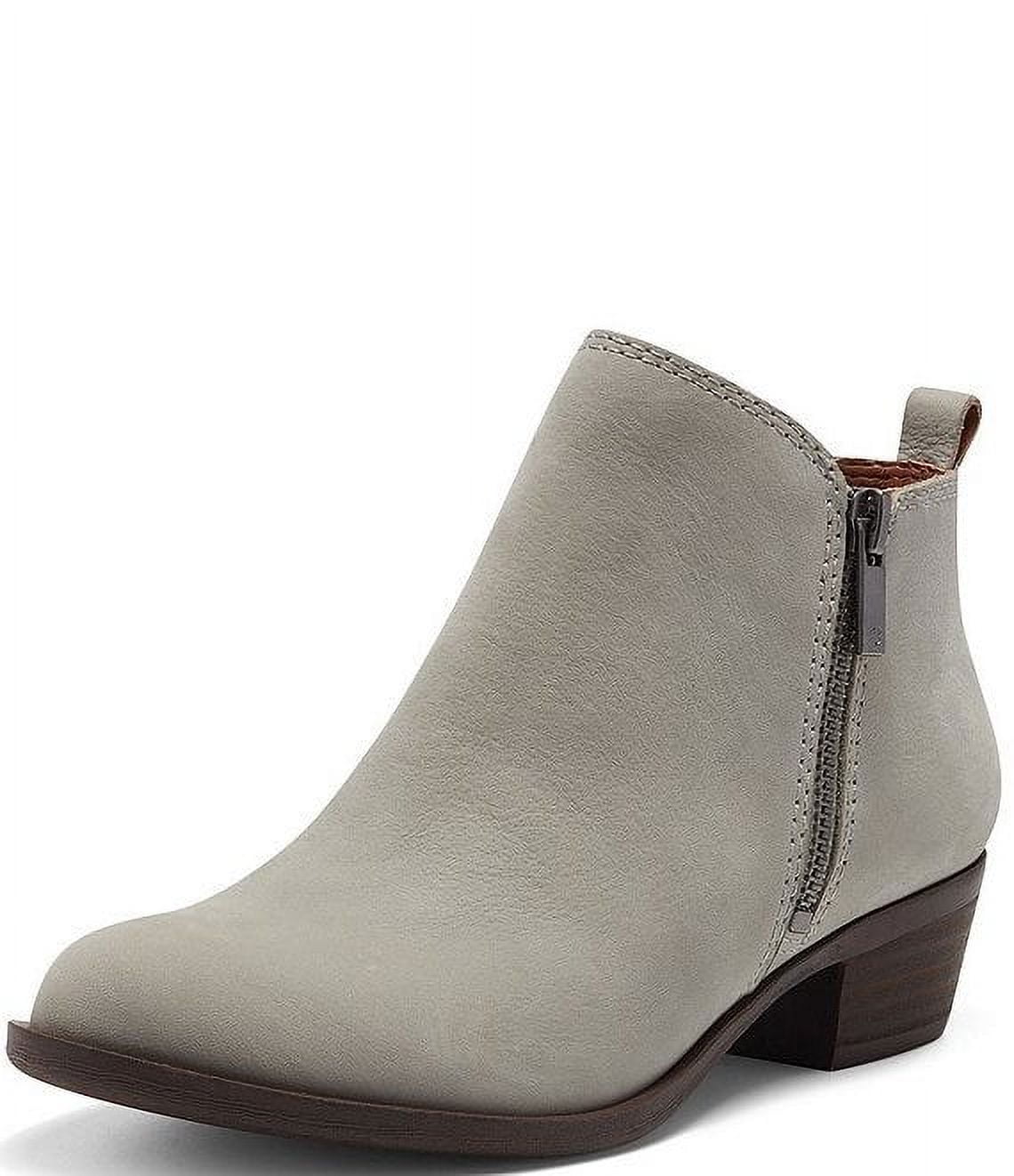 Lucky Brand Basel Wrought Iron Almond Toe Rounded Toe Block Low Heel ...