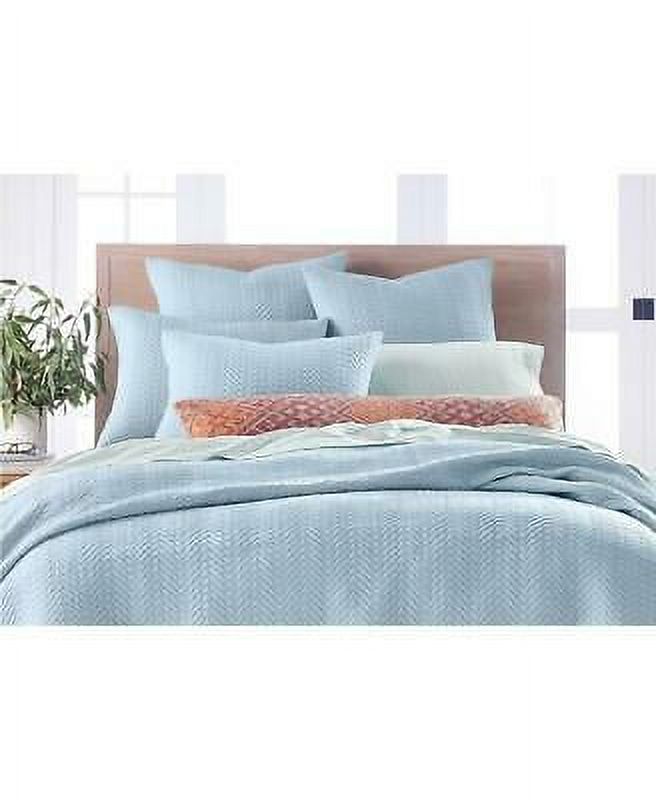 Lucky Brand Blue Baja Cotton Full / Queen Quilted Coverlet - Walmart.com