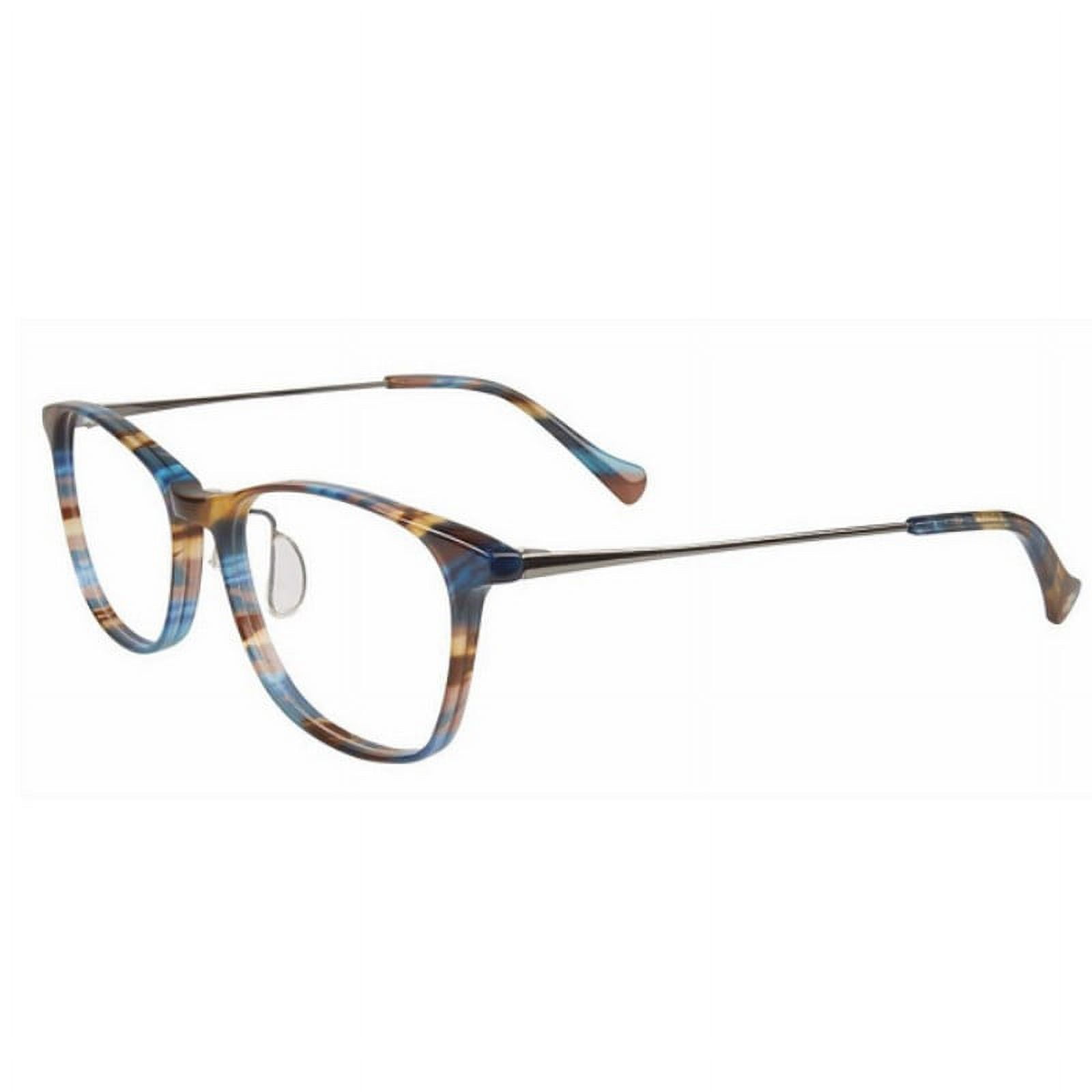Lucky Brand D510 BLB Women's Blue/Brown Plastic Frame Eyeglasses ...