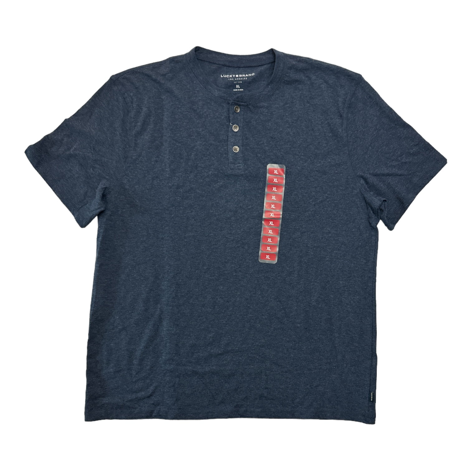 Lucky Brand Men's S Short Sleeve Henley Three Button Shirt Tee in ...