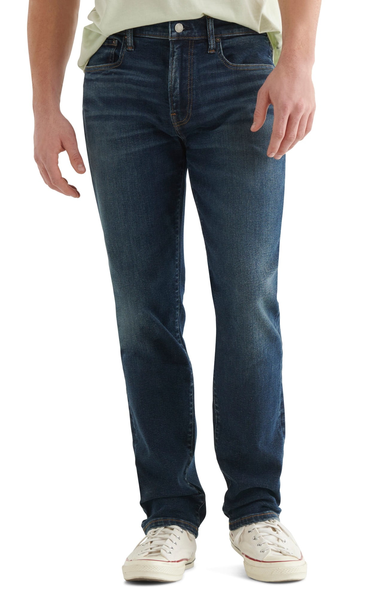 Lucky Brand Mens 223 Straight Leg Jeans Ocala Blue 34 x 30 - Walmart.com