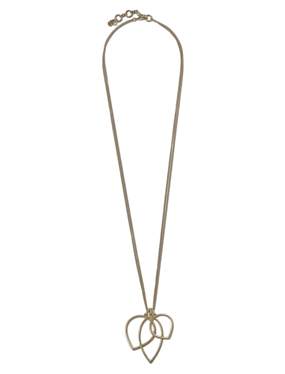 Lucky Brand Openwork Pendant Necklace in Gold Tone Metals Adult Women s Jewelry