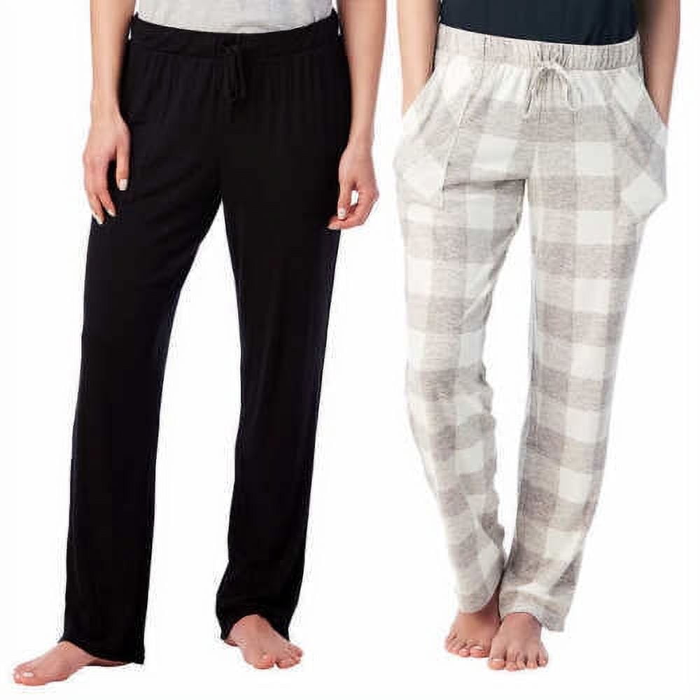 Lucky Brand Women's 2 Pack Straight Leg Lounge PJ Pants with ...