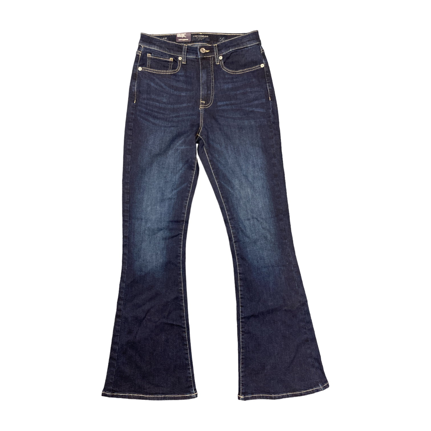 Lucky Brand Women's 2 Way Stretch High Rise Flare Jean (Rhode, 16 ...