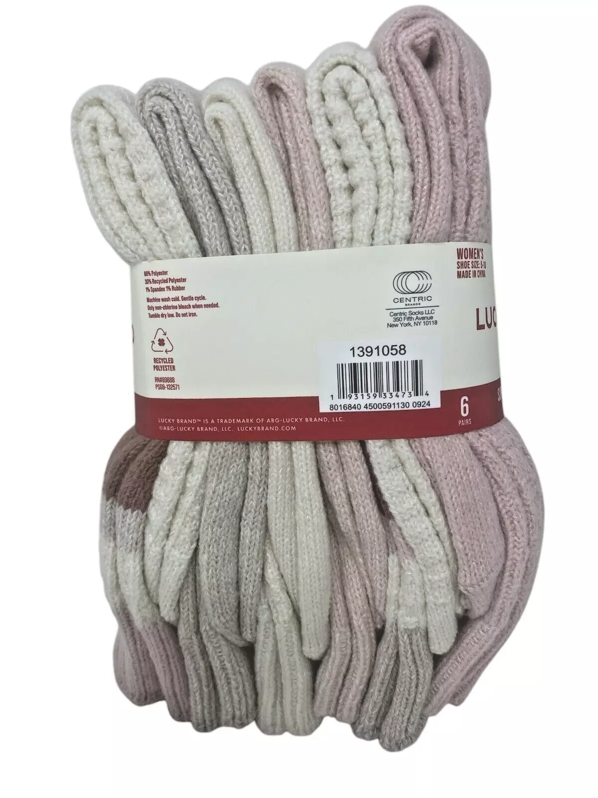 Lucky Brand Women's Super Soft Boot Socks, 6 Pairs, Warm Cozy Ribbed ...