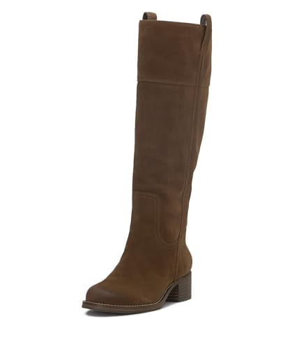 Lucky Brand Womens' Hybiscus Knee High Riding Boots, Desert Palm Extra ...