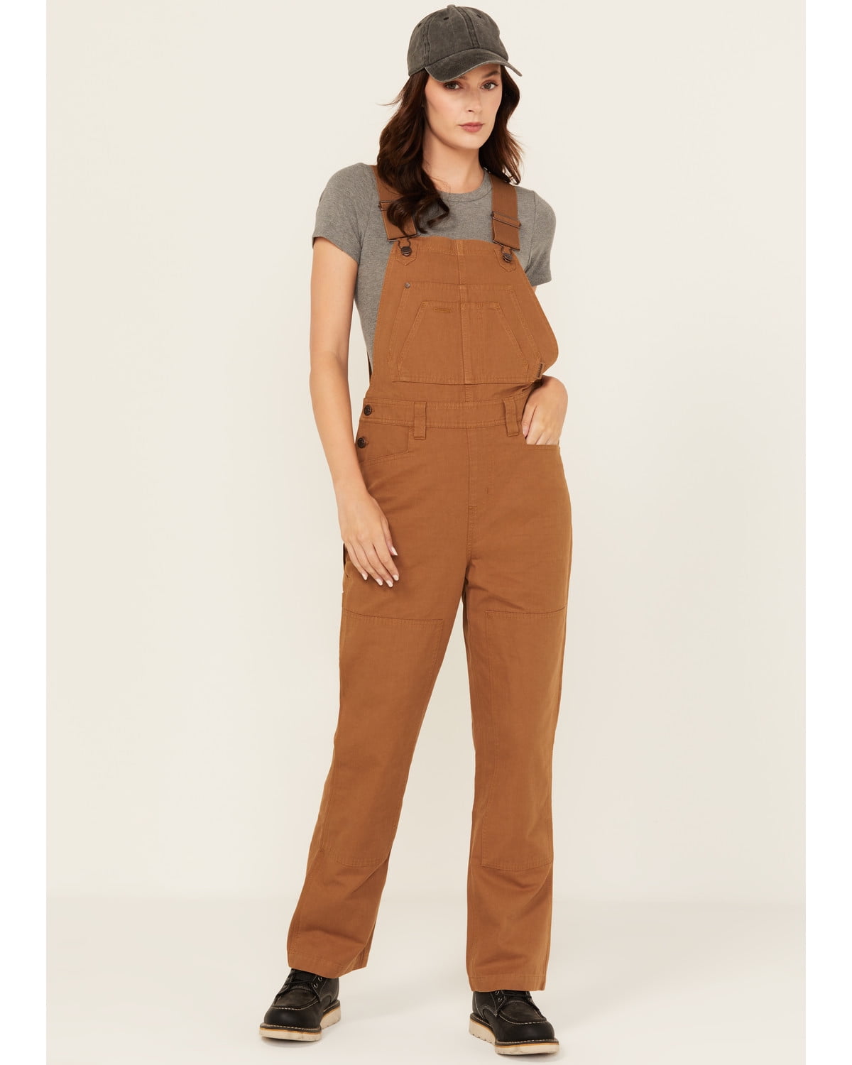 Lucky Brand Workwear Women's Broken Canvas Work Overalls - LWW243403 ...