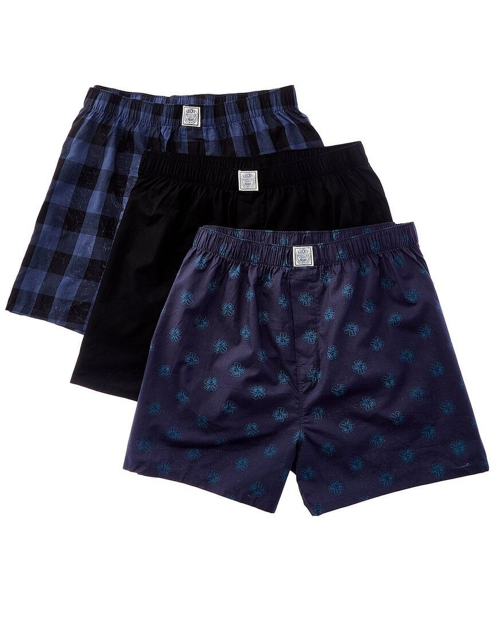 Lucky Brand mens 3pk Woven Boxer, s - Walmart.com