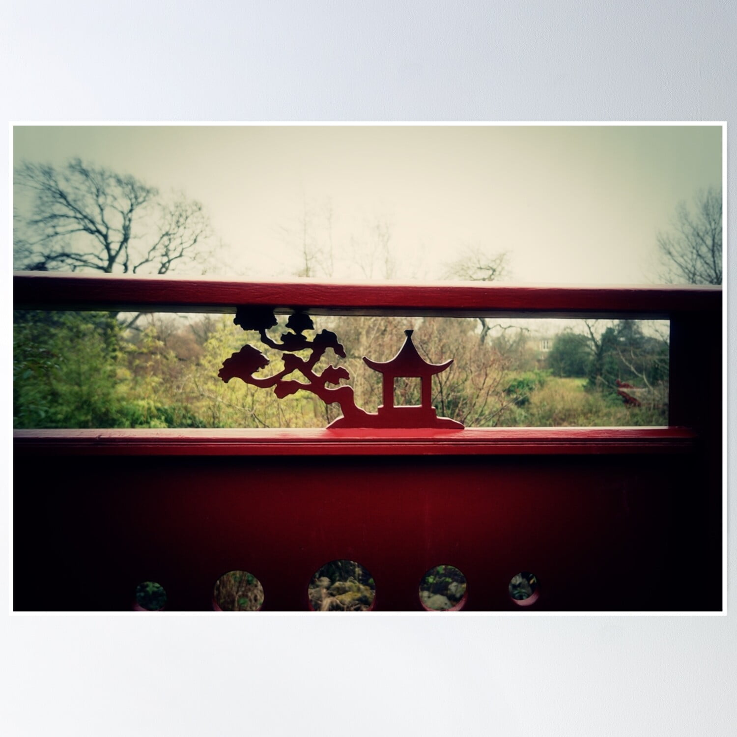 Lucky Bridge Poster Wall Art, Modern Wall Decor, 16x24 UNFRAMED ...