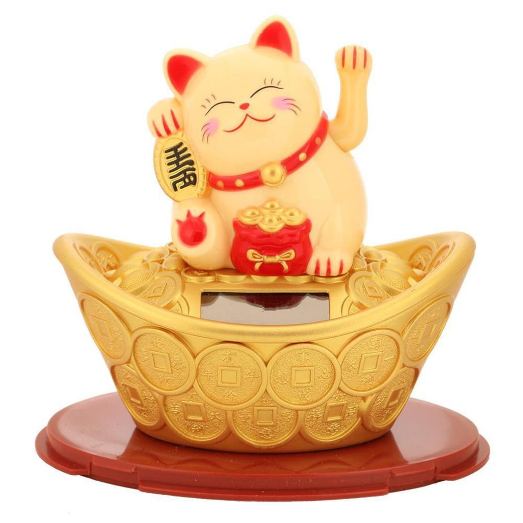 Lucky Cat Lucky Cat Wealth Waving Hand Fortune Welcome Craft Shop Hotel ...