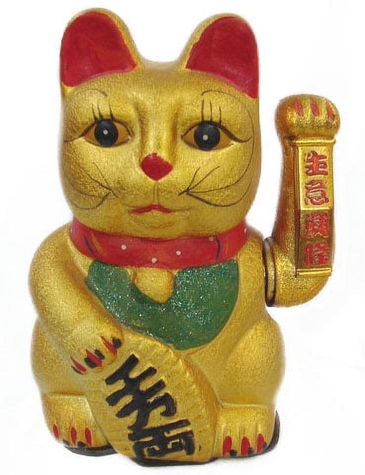Lucky Cat Statue - Walmart.com