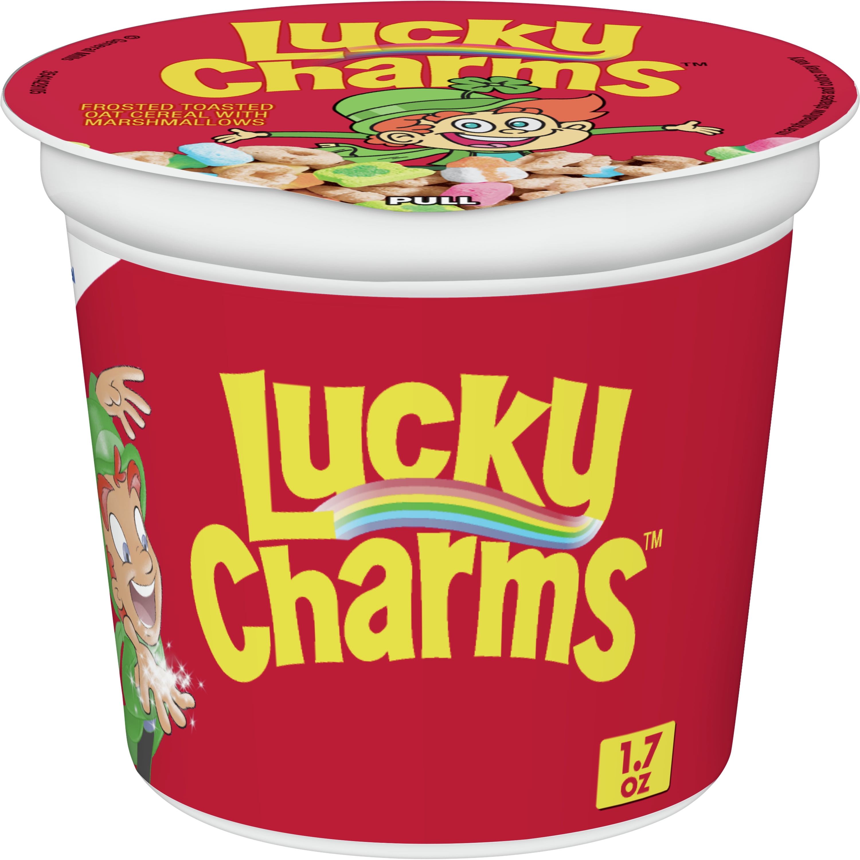 Lucky Charms Gluten Free Cereal with Marshmallows, 1.7 OZ Single Serve ...