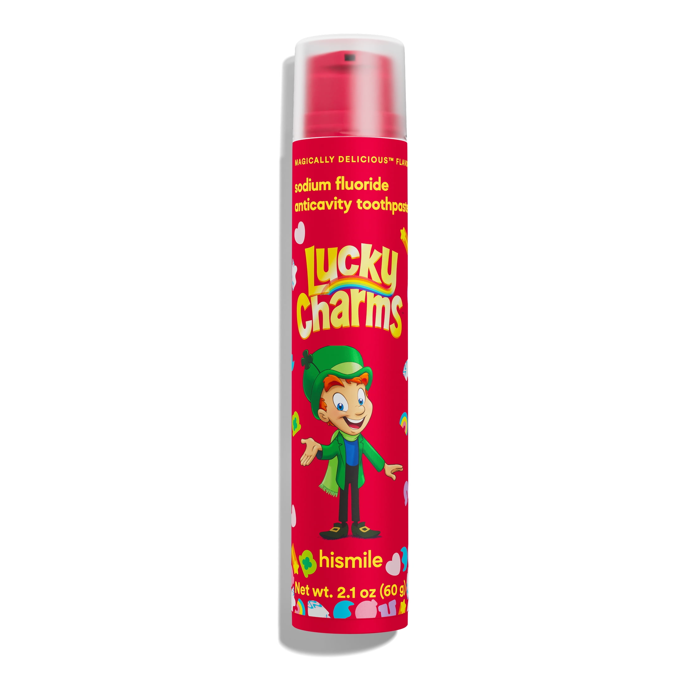 Lucky Charms Magically Delicious flavor sodium anticavity toothpaste ...