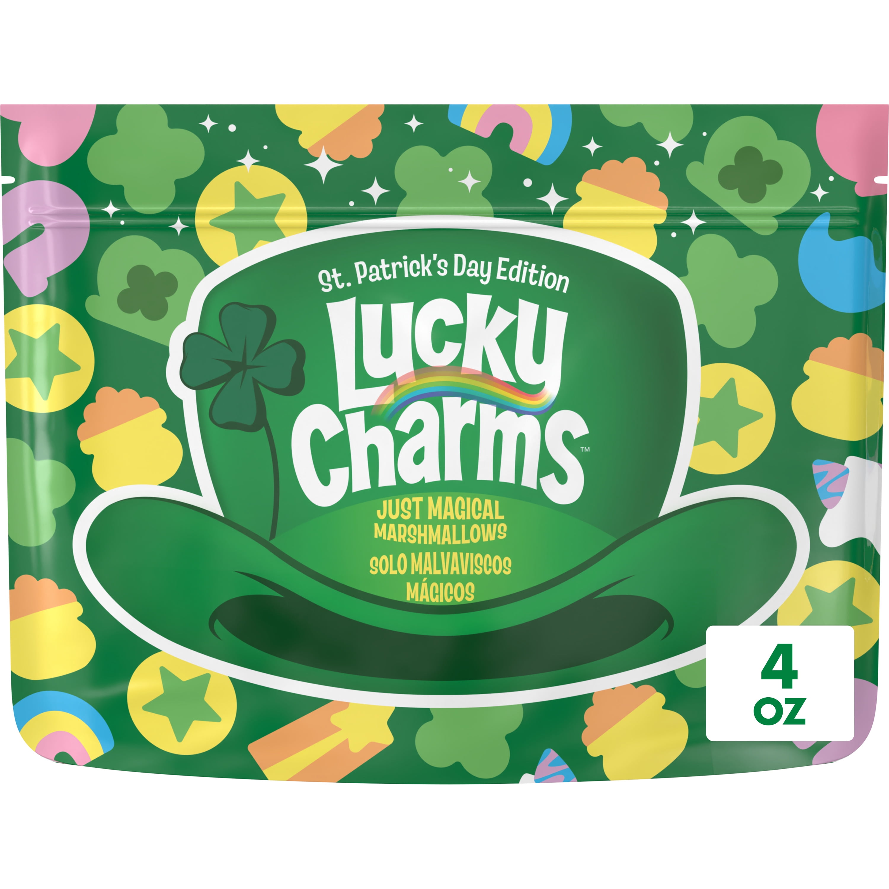 Lucky Charms Only Marshmallows Snacks Ingredient, St. Patrickâ s Day ...