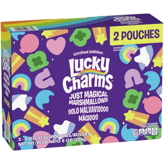 Lucky Charms Limited Edition St. Patrick's Day Marshmallows Only Snacks ...