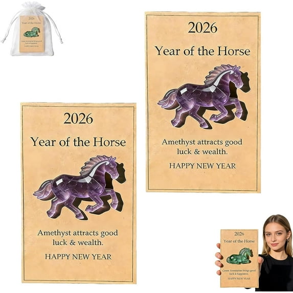 Lucky Crystal Horse — A Symbol of Strength & New Beginnings (2026 ...