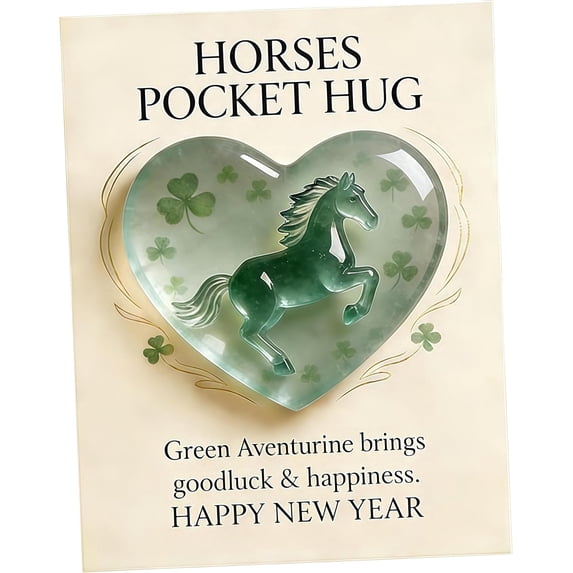 Lucky Crystal Horse– Symbol of Strength,Clear Horse Crystal Figurine ...