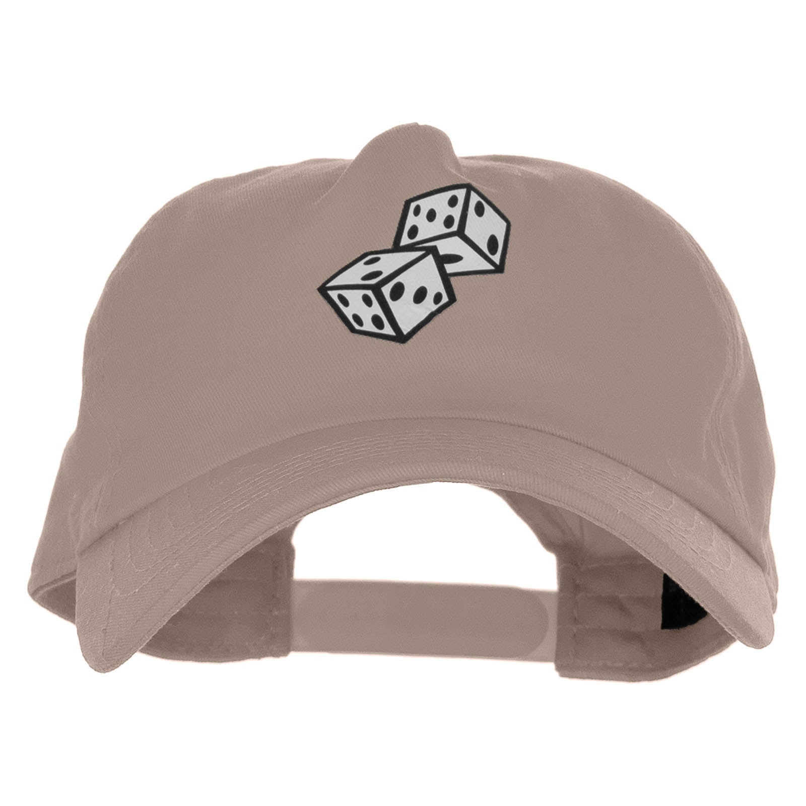 Lucky Dice 5 Panel Cotton Heat Transfer Unstructured Cap - Khaki OSFM ...