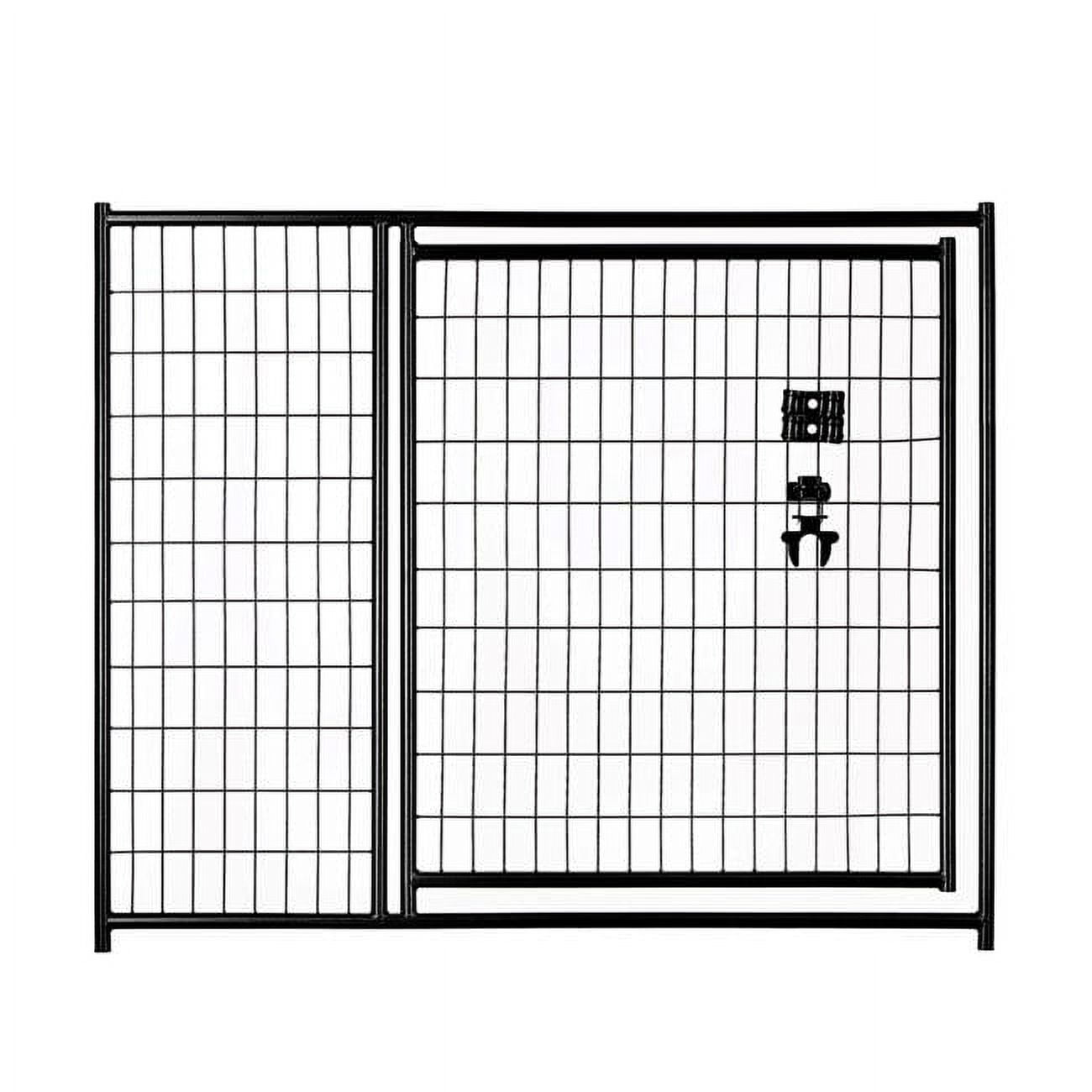 Lucky Dog CL 28541 4 x 5 ft. Black Welded Wire Gate - Walmart.com