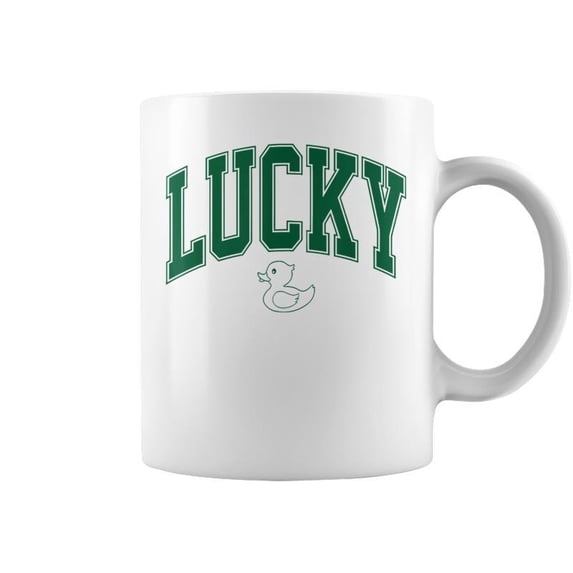 Lucky Duck St Patricks Day Coffee Mugs - Walmart.com