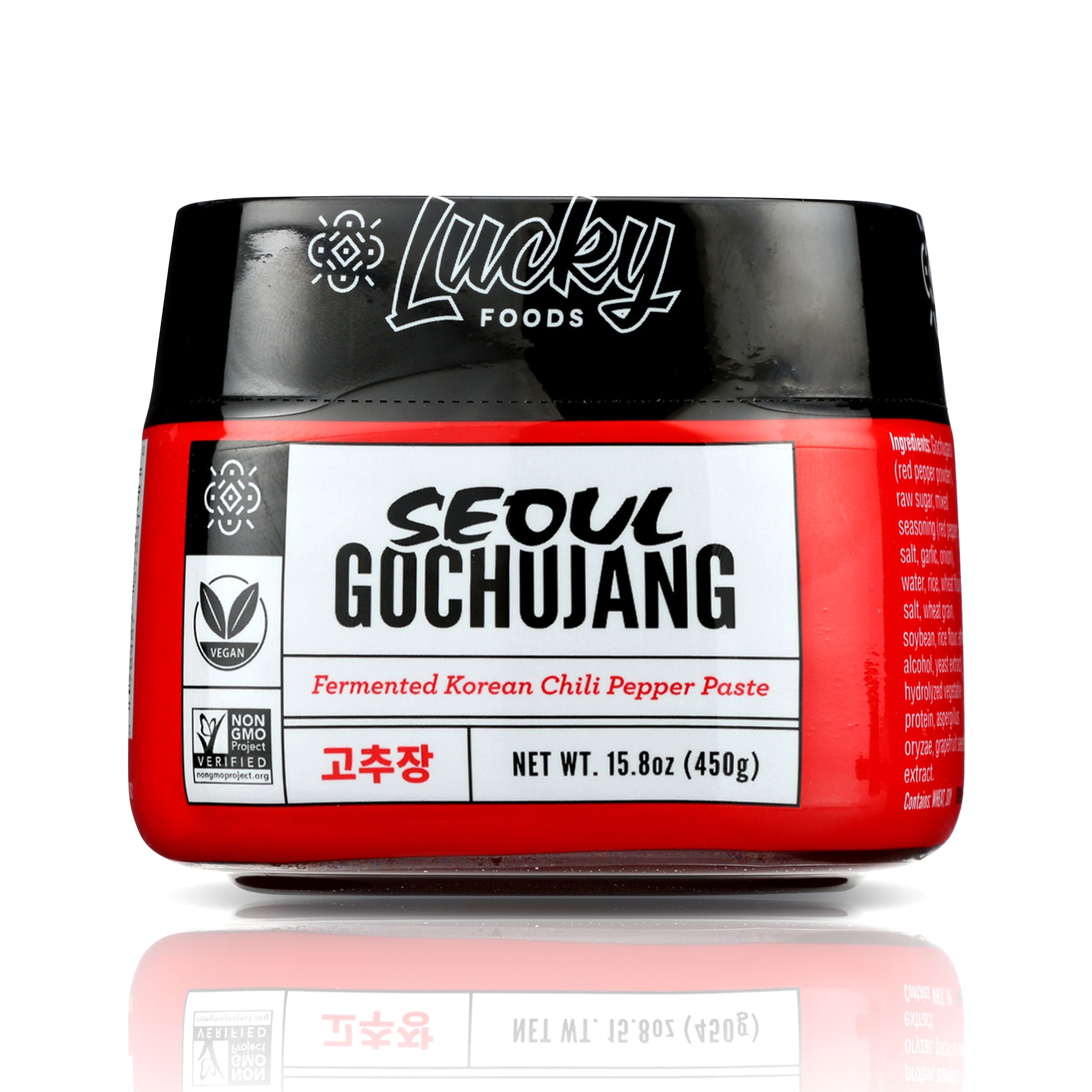 Lucky Foods Seoul Gochujang Chili Paste, 15.8 OZ - Walmart.com