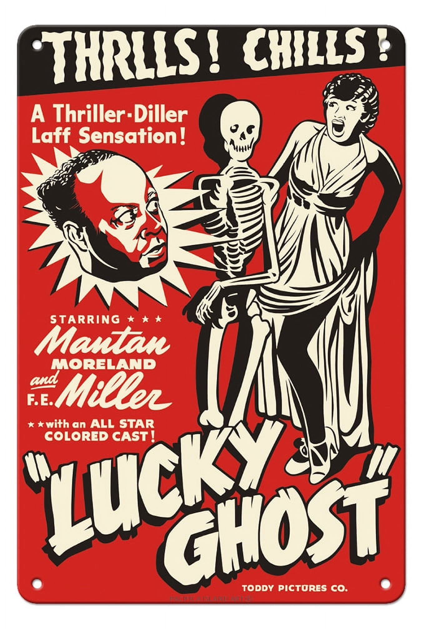Lucky Ghost - Starring Mantan Moreland F.E Miller - Vintage Film Movie ...