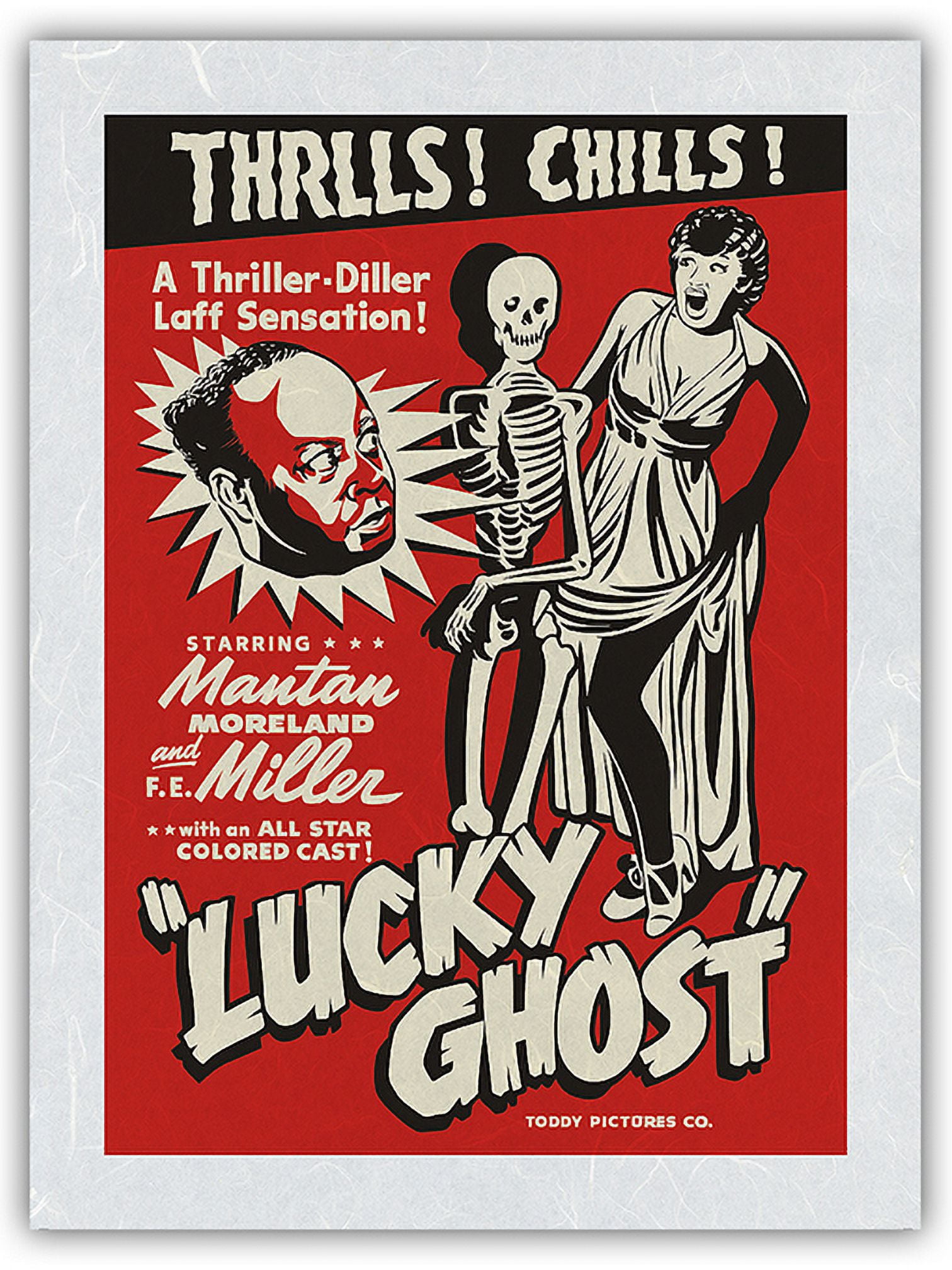 Lucky Ghost - Starring Mantan Moreland F.E Miller - Vintage Film Movie ...
