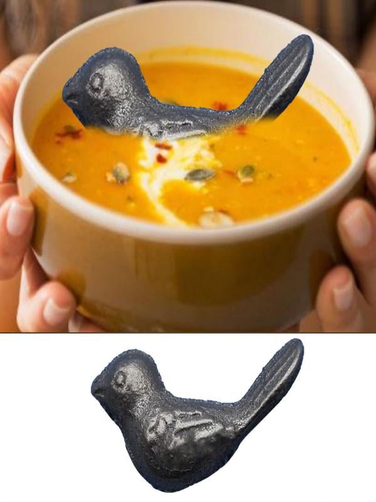 Lucky Iron Bird Cast Iron Bird with Storage Pouch, Iron Bird - A ...