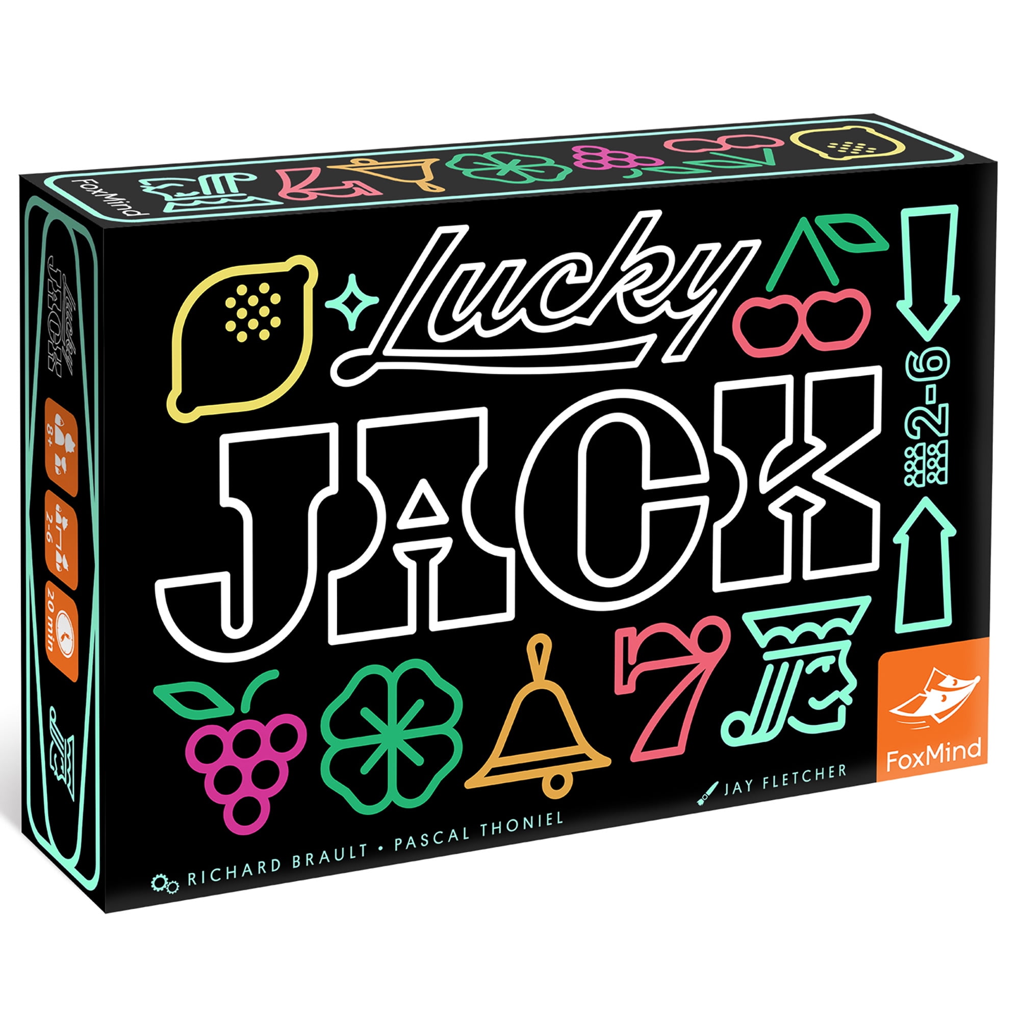 Lucky Jack Card Game, 2-6 Players - Walmart.com