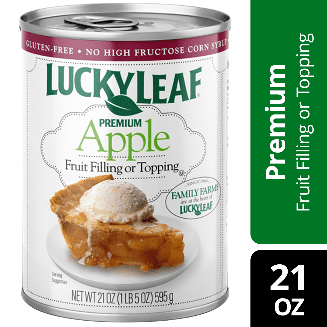 Lucky Leaf Apple Pie Filling, 21 oz - Walmart.com