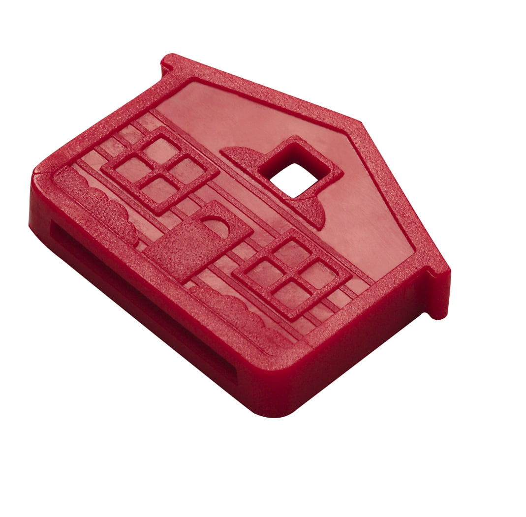 Lucky Line 16270 Red House Shaped Key Cap (25-Pack) - Walmart.com