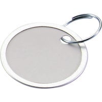Lucky Line 1-1/4 In. Metal-Rimmed Paper Key Tag with Ring, (25-Pack ...